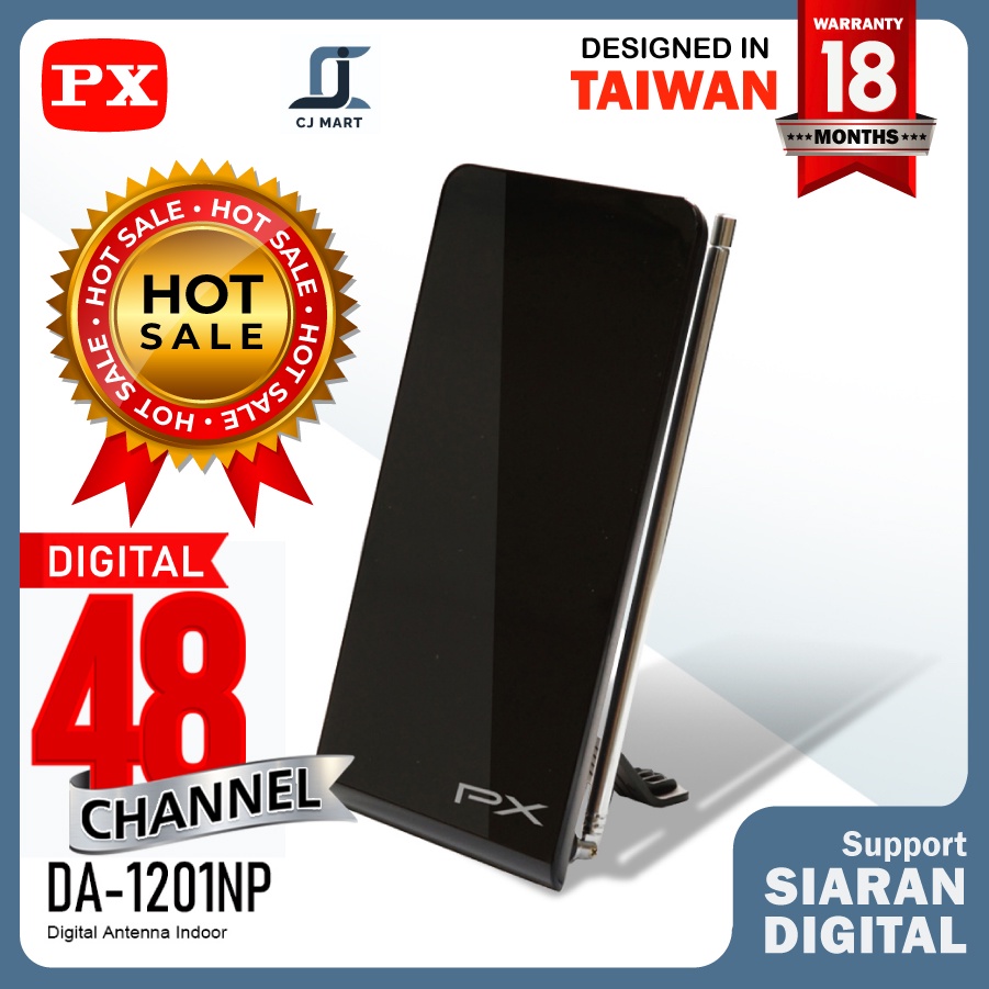 Jual [FS] PX Digital TV Indoor Antenna DA-1201NP | Shopee Indonesia