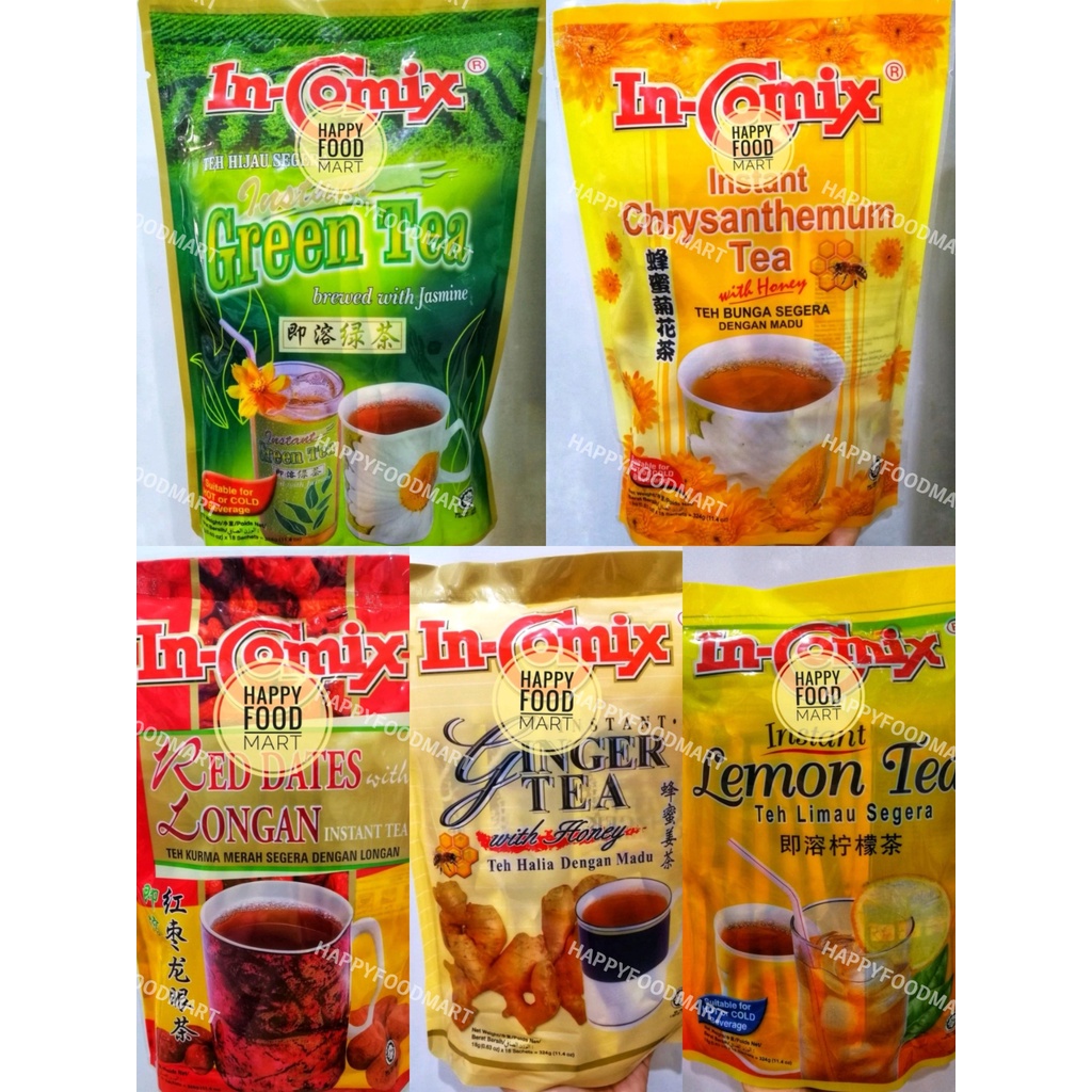 Jual [PROMO] INCOMIX CHRYSANTHEMUM TEA 324G/IN-COMIX JASMINE GREEN TEA ...