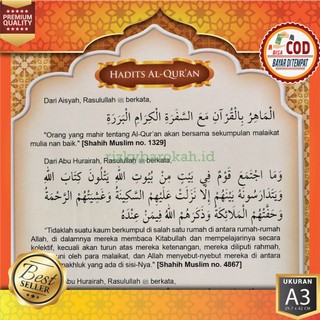 Jual Alquran At Tadarrus Jumbo Lansia A3 42x30 cm Non Terjemahan Tajwid ...