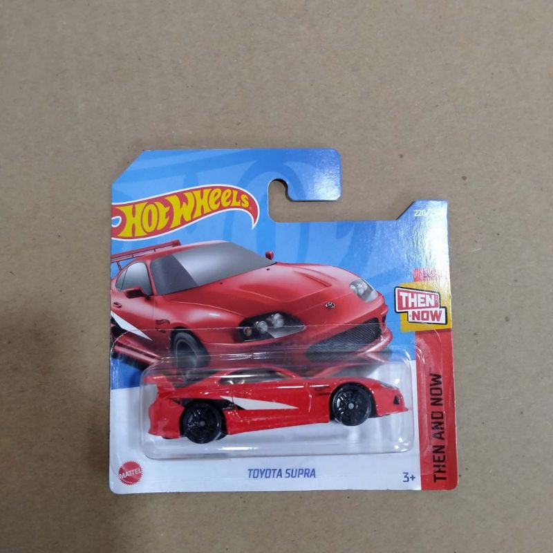 Jual hotwheels Toyota Supra merah shortcard | Shopee Indonesia