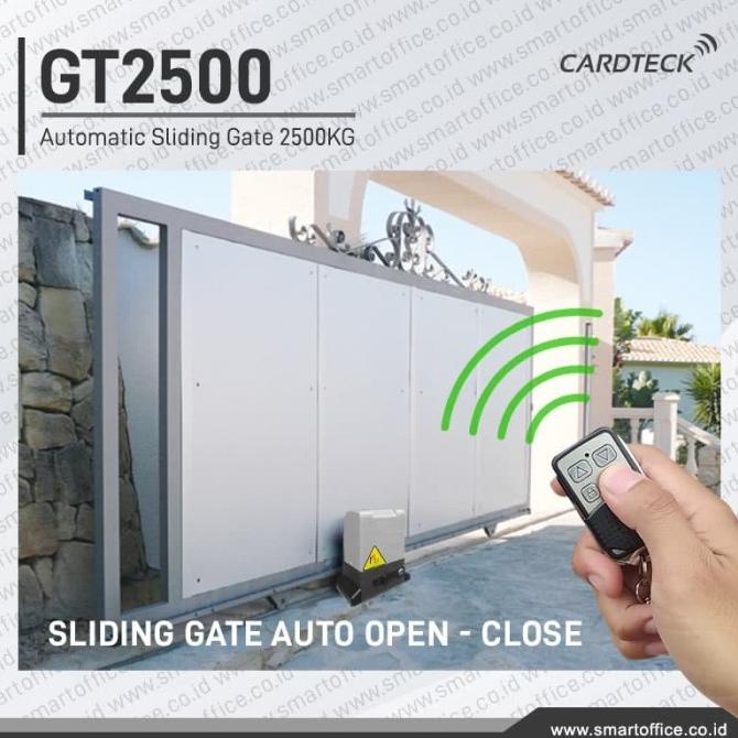 Jual Automatic Sliding Gate 2.500kg Pagar Sliding Otomatis GT2500 Tanpa ...