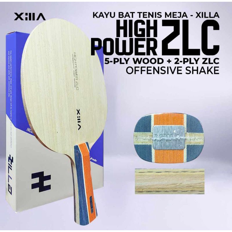 Jual KAYU BET TENIS MEJA XILLA HIGH POWER ZLC ORIGINAL | Shopee Indonesia