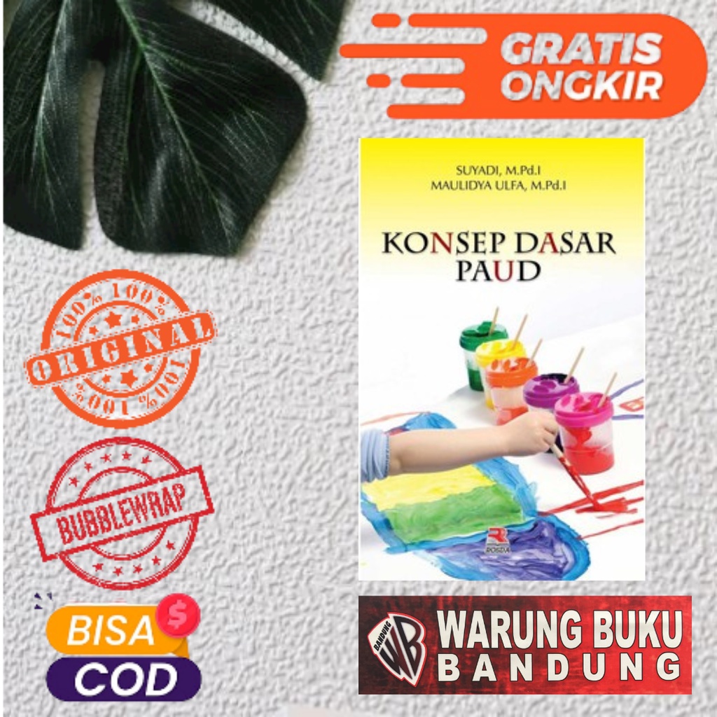 Jual Buku Konsep Dasar Paud - Suyadi, M.Pd.I | Shopee Indonesia