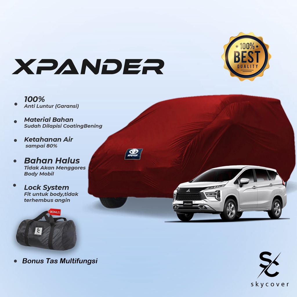 Jual Body Cover Mobil Mitsubishi Xpander / Sarung / Selimut Mobil ...