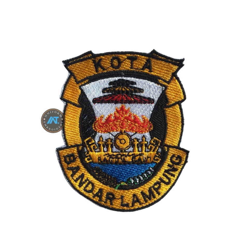 Jual BORDIR LOGO KOTA BANDAR LAMPUNG | Shopee Indonesia