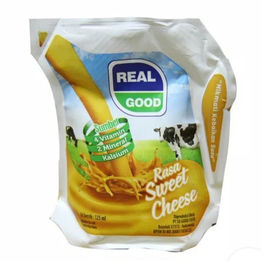 Jual SUSU KEJU MANIS UHT REAL GOOD SWEET CHEESE 125ML KEMASAN EAA TEKO ...