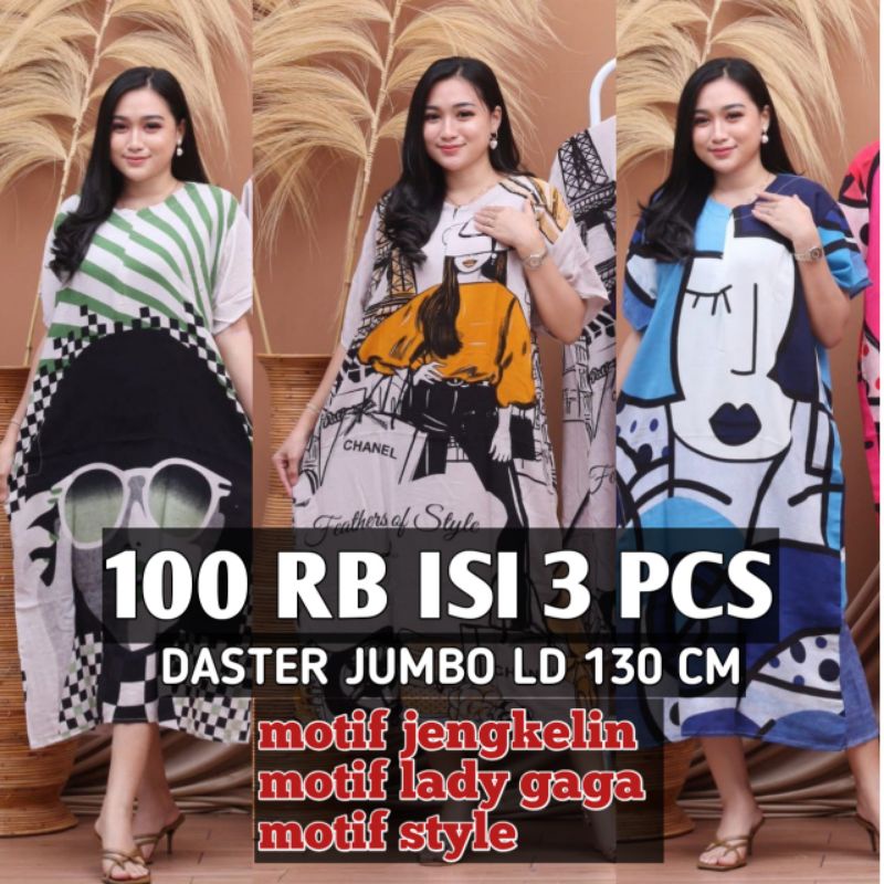 Jual DASTER JUMBO MOTIF VIRAL KEKINIAN 100rb isi 3 pcs BUSUI MOTIF ...