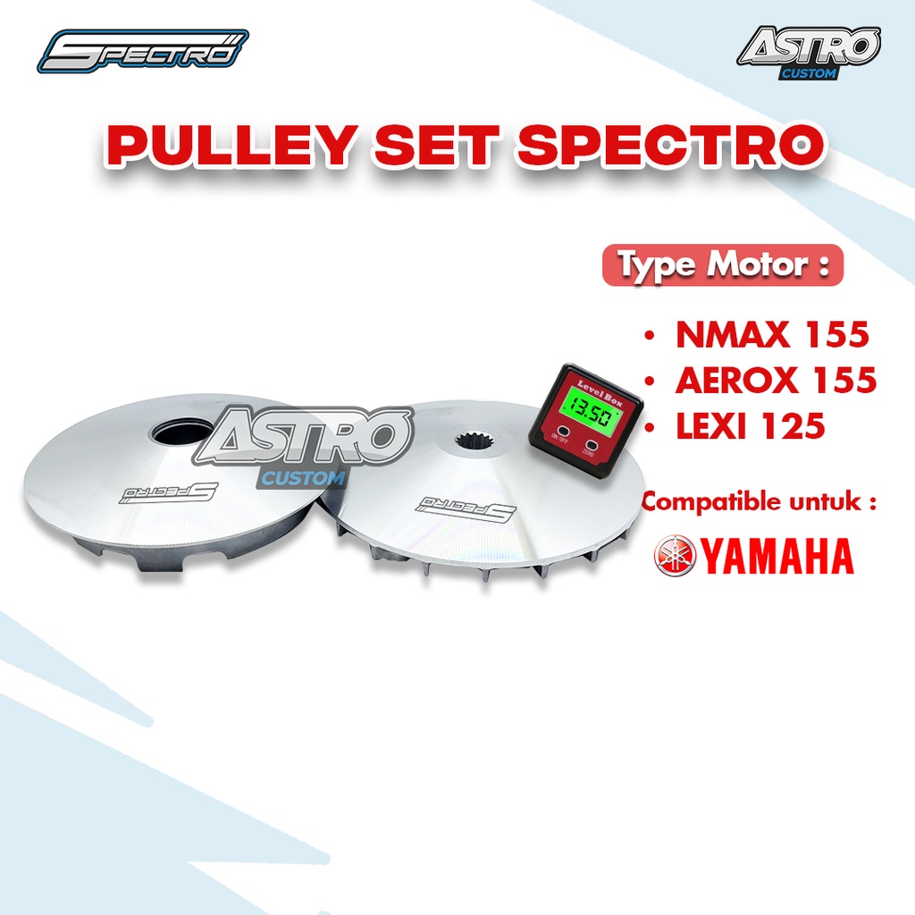 Jual Pulley Rumah Roller NMAX AEROX 155 LEXI 125 Astro Racing Performance | Shopee Indonesia