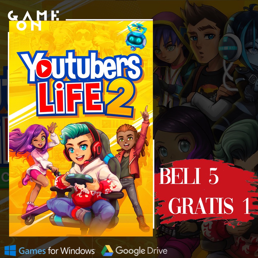 Jual Youtubers Life 2 CityStories (Game PC Simulation - Download Game ...