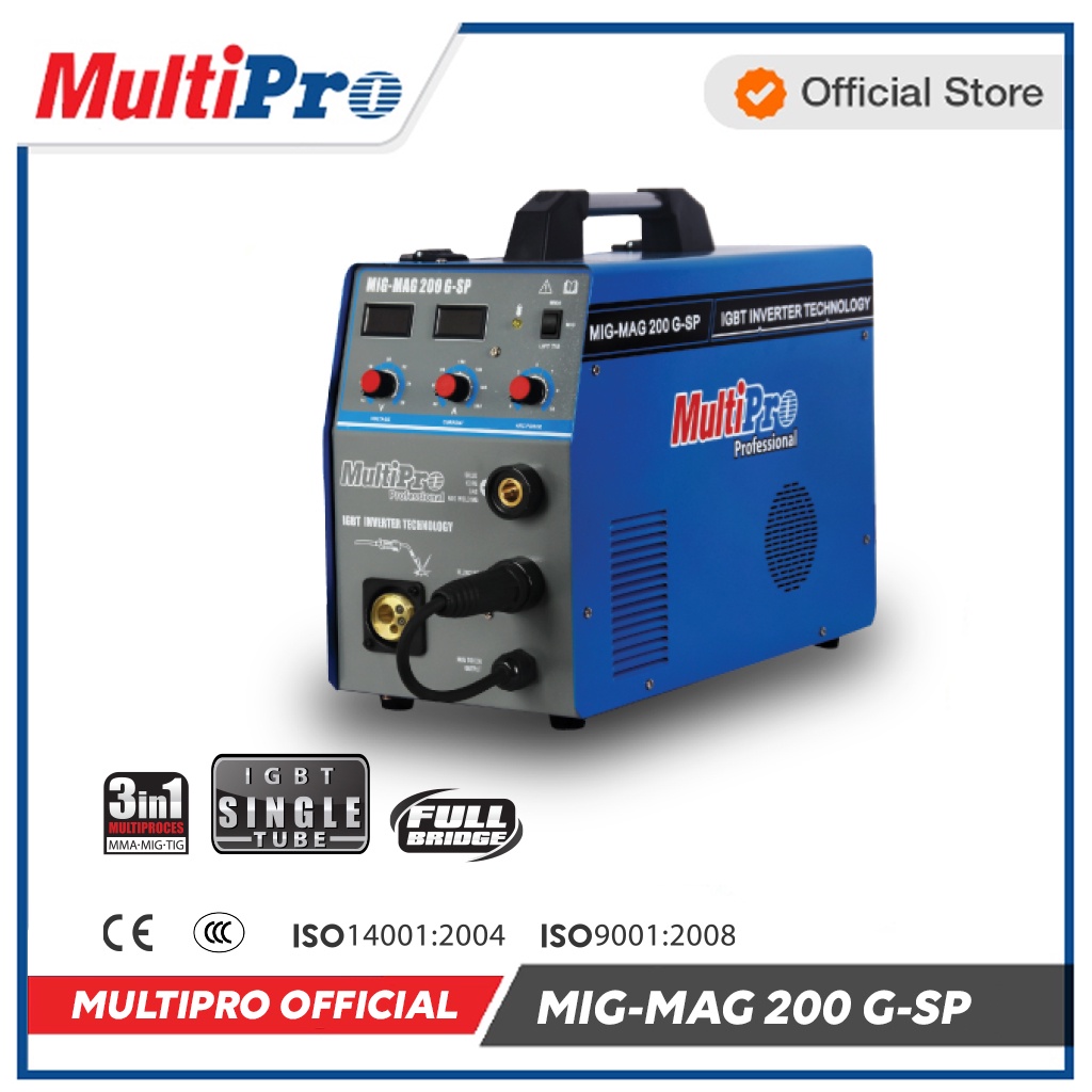 Jual MULTIPRO - MESIN LAS MIG-MAG 200S G-SP / WELDING MACHINE - GARANSI ...