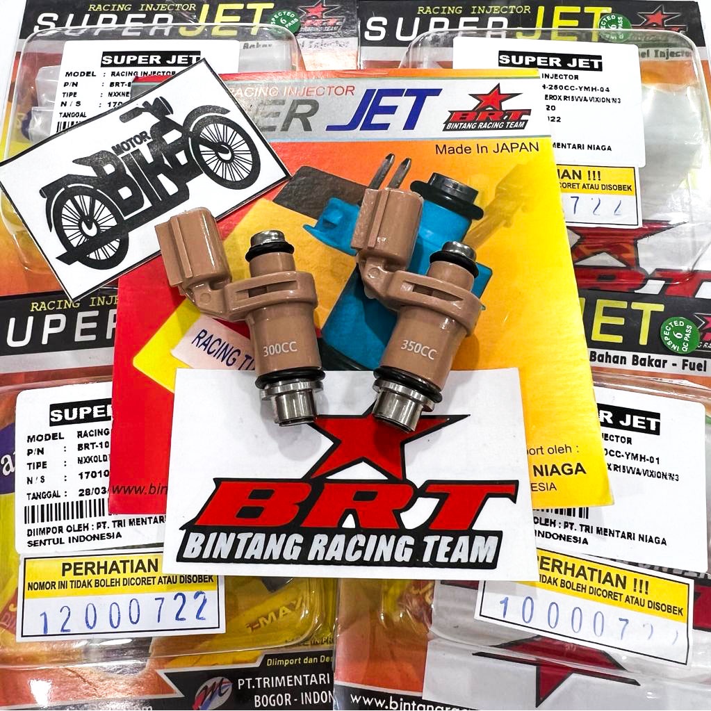 Jual INJECTOR INJEKTOR RACING BRT XMAX X MAX 12 HOLE 300CC 350CC ...