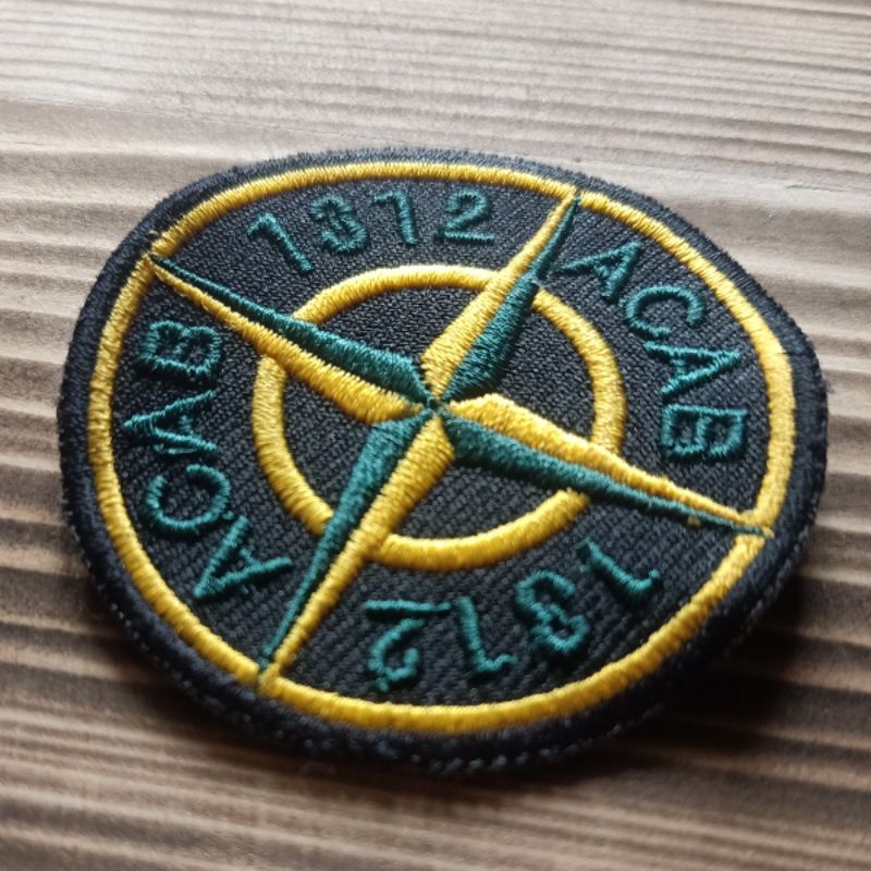 Jual Bordir ACAB 1312 Ultras Emblem Hooligan Suporter Stone Island Bet ...