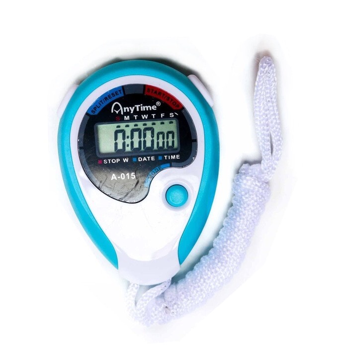 Jual ANYTIME A-015 Stopwatch - Pencatat Waktu - Time Recorder | Shopee ...