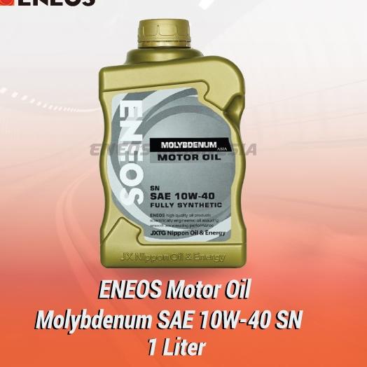 Jual Paket Pilihan ENEOS MOTOR OIL MOLYBDENUM SAE 10W-40 SN 1 Liter ...