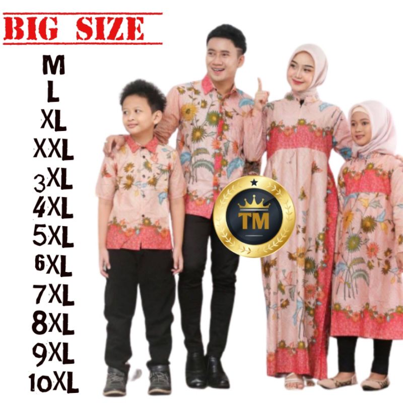 Jual BATIK SARIMBIT COUPLE MODERN SERAGAM KELUARGA KEMEJA JUMBO GAMIS ...