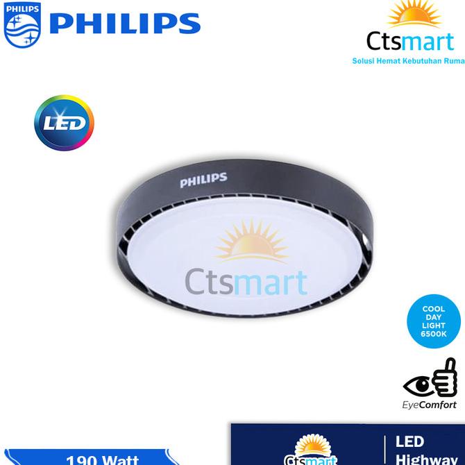Jual Lampu Philips Highbay BY239P 190W LED - Cool White | Shopee Indonesia
