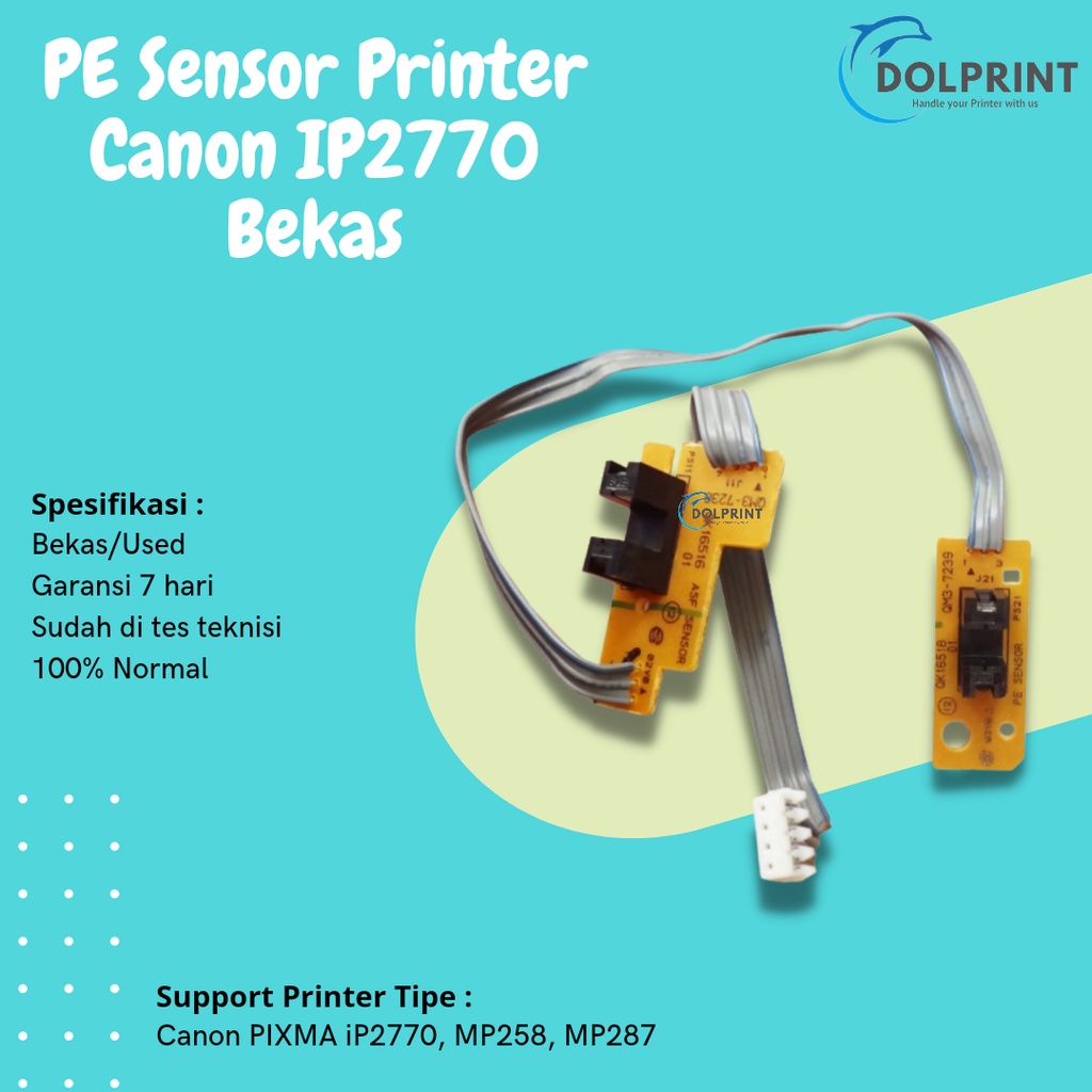 Jual PE Sensor Canon Ip2770 IP2770 MP258 MP287, Sensor Kertas IP2770 ...