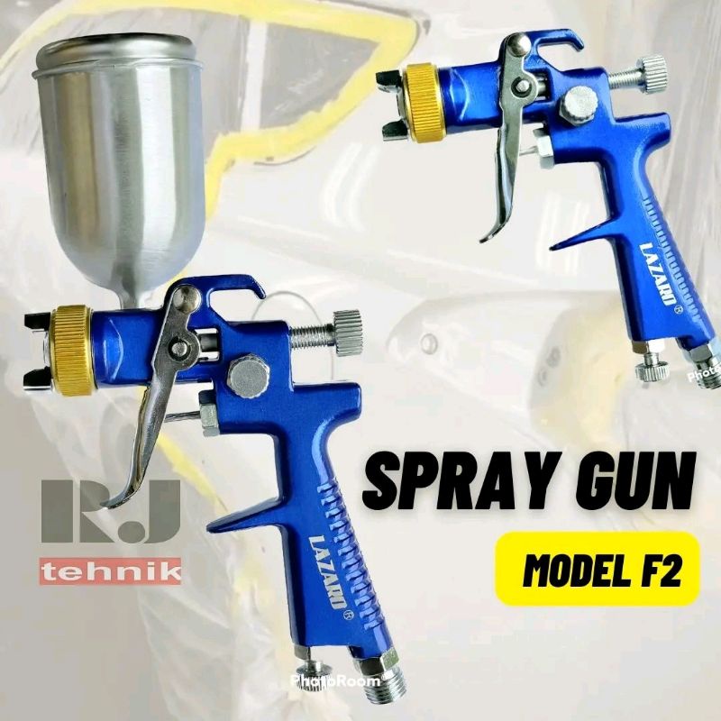Jual Spet Alat Semprot Cat Spray Gun F2 Model K3 Tabung Atas | Shopee ...