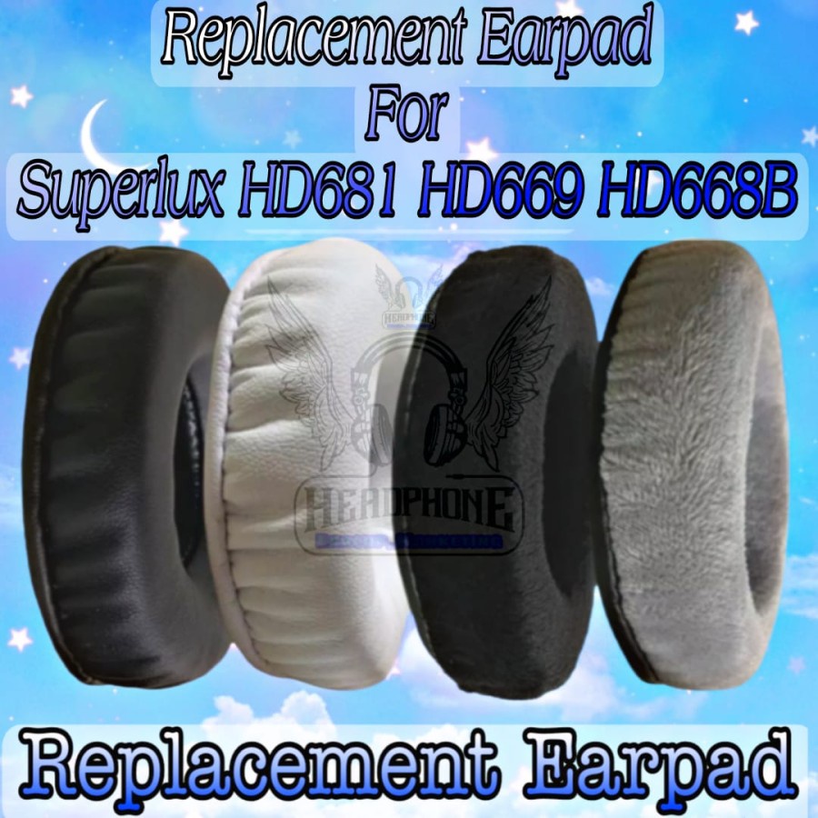 Jual Earcup Busa Earpad Superlux HD669 HD681 HD668B HD 669 681 668B Headphone | Shopee Indonesia