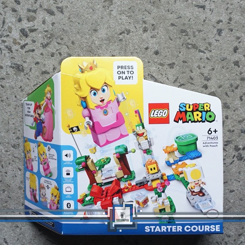 Jual LEGO Super Mario 71403 Adventures with Peach Starter Course ...