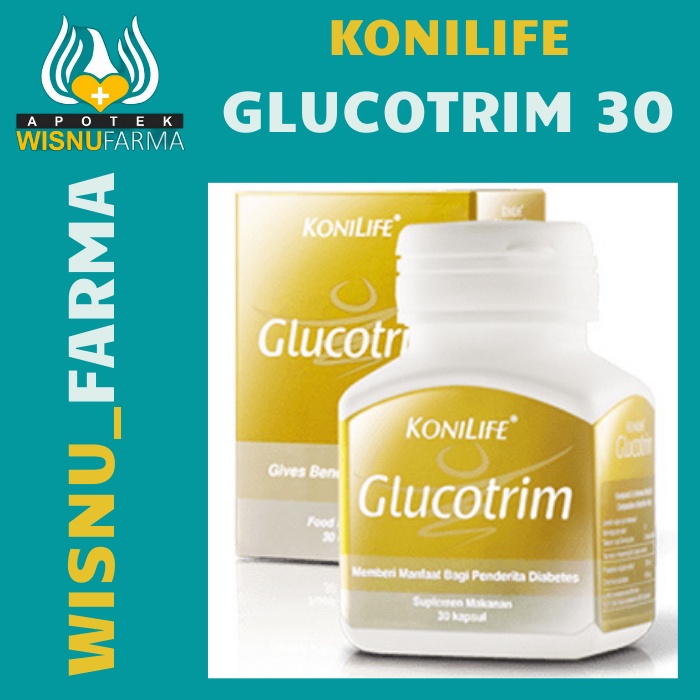 Jual Konilife Glucotrim 30 Kapsul | Shopee Indonesia