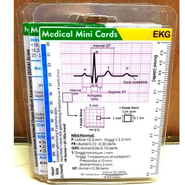 Jual Must Have!! Terbaru! Medical Mini Notes Medical Mini Cards ...