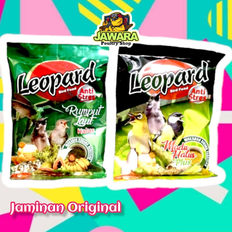 Jual Pakan Voer Pur LEOPARD - Makanan Burung Pleci Punglor Cendet ...
