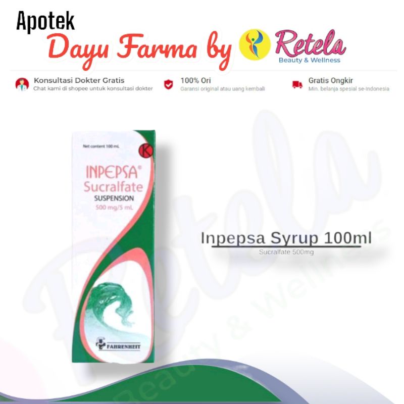 Jual INPEPSA SYRUP 100ML | Shopee Indonesia