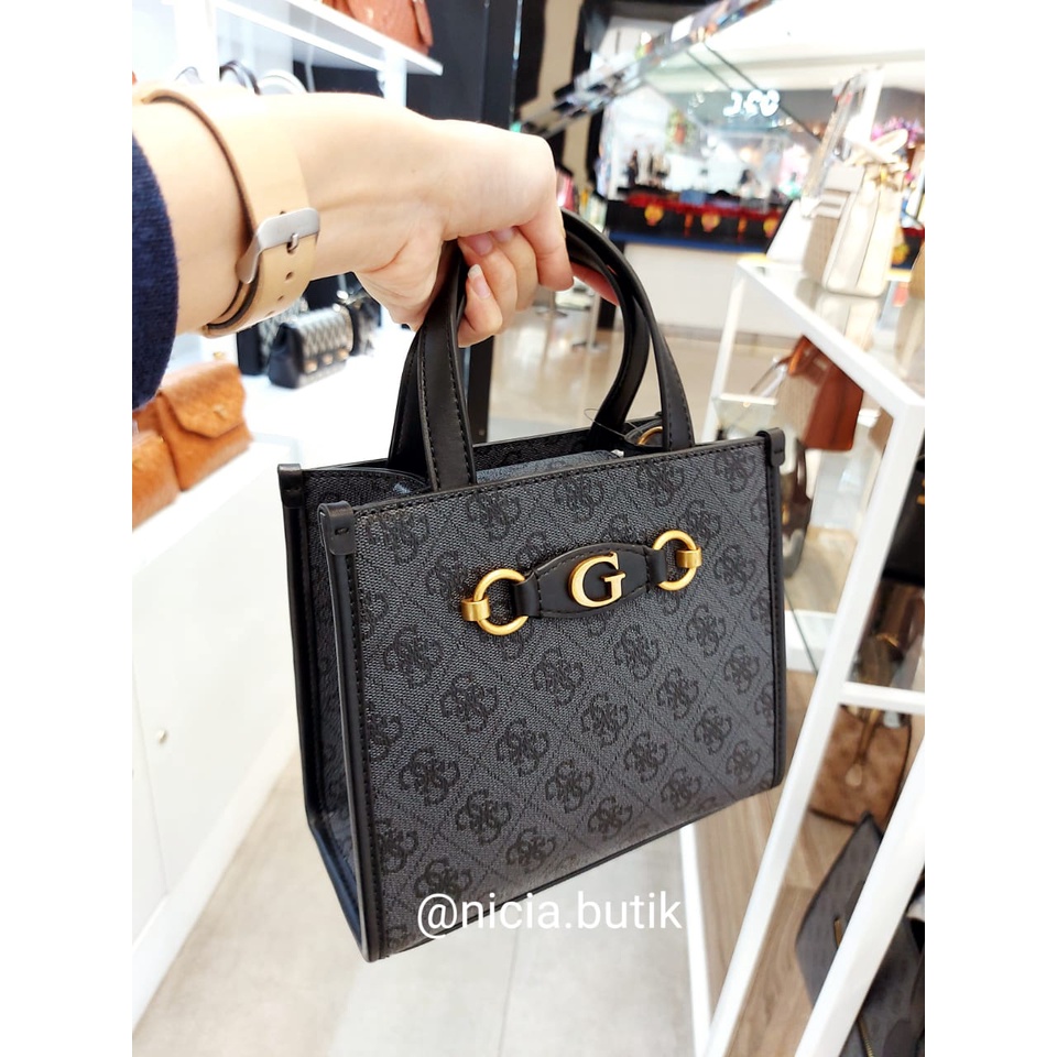 Jual tas guess izzy core mini tote spring 23 | Shopee Indonesia