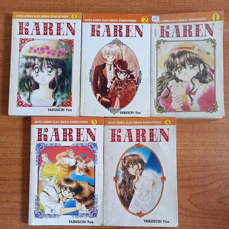 Jual komik Karen yabuuchi yuu set 1-5 komik jadul | Shopee Indonesia