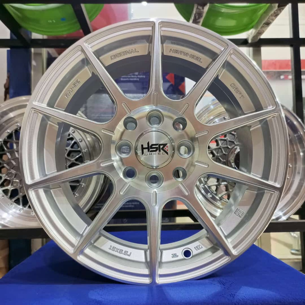Jual Velg Mobil Murah HSR RAI-S2 Ring15 Untuk Agya, Mobilio, Jazz, Brio ...