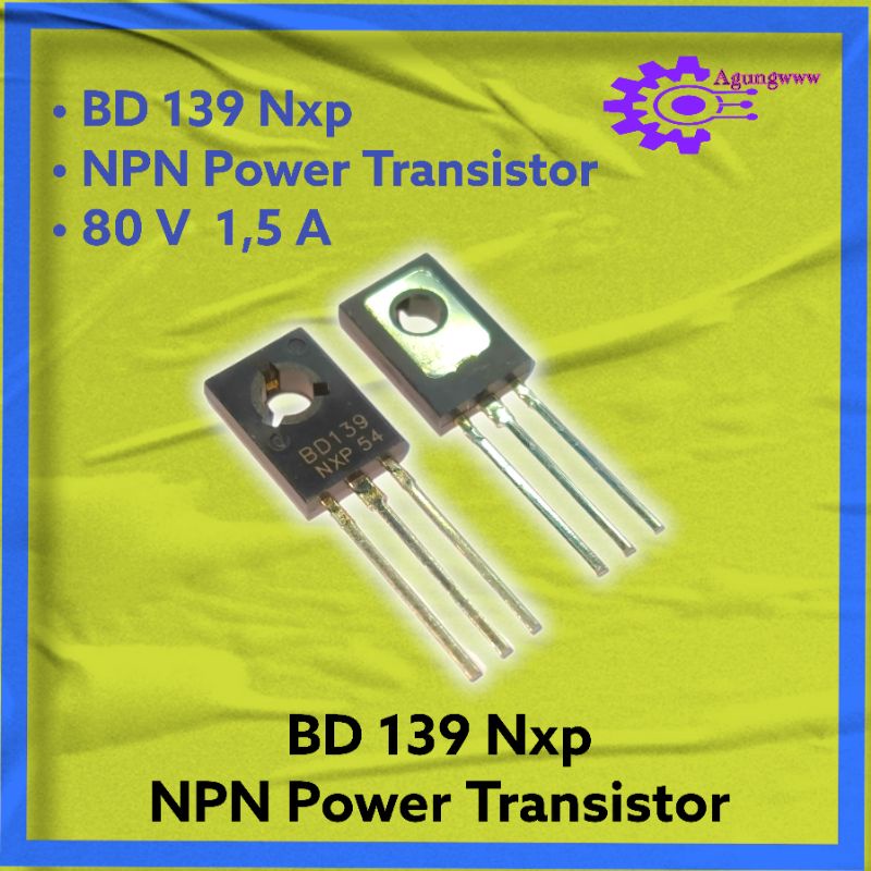 Jual BD139 npn power transistor BD 139 Nxp npn power transistor | Shopee Indonesia