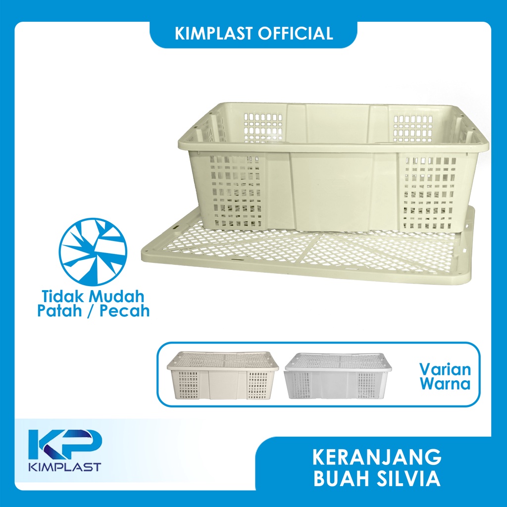 Jual KIMPLAST Keranjang Savana Buah /Sayur/ Keranjang Plastik/Kerajang ...