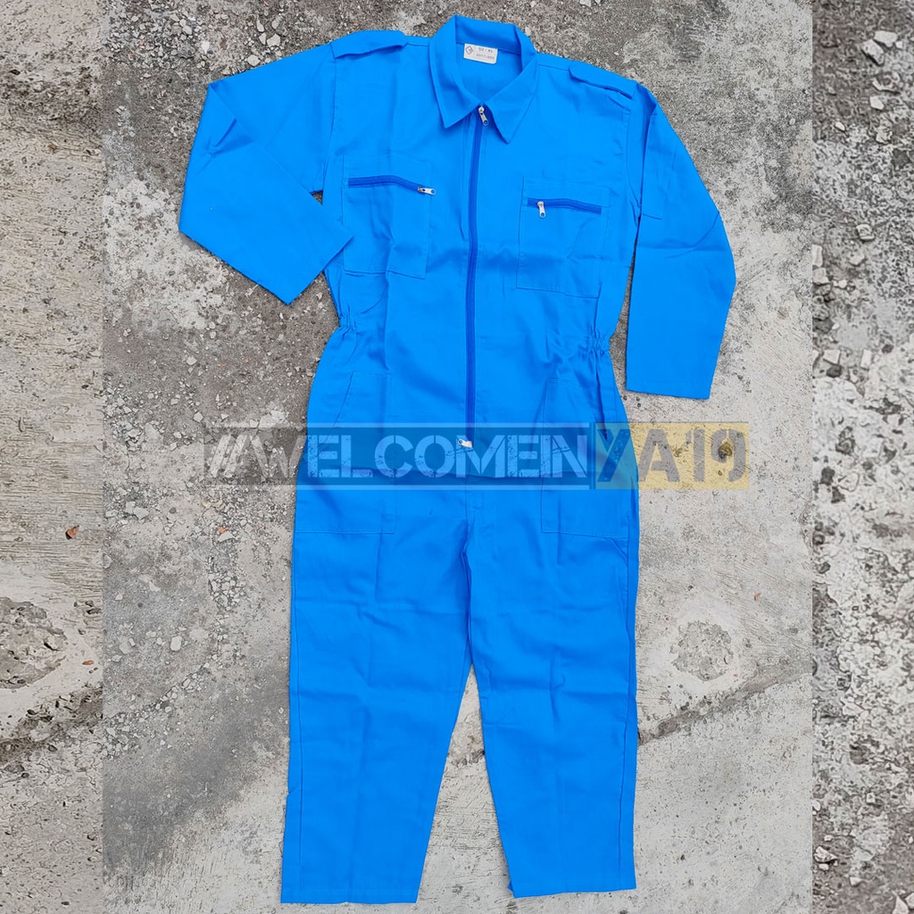 Jual Wearpack / Baju Mekanik / Jumpsuit Overall Pria / Baju Praktek ...