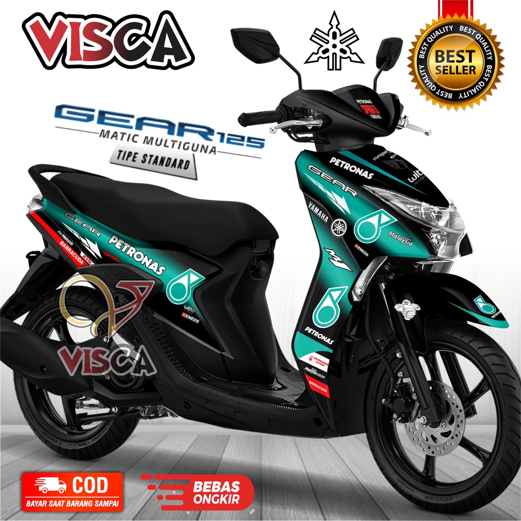 Jual Decal Mio Gear 125 Full Body Stiker Motor Gear 125 Full Body ...