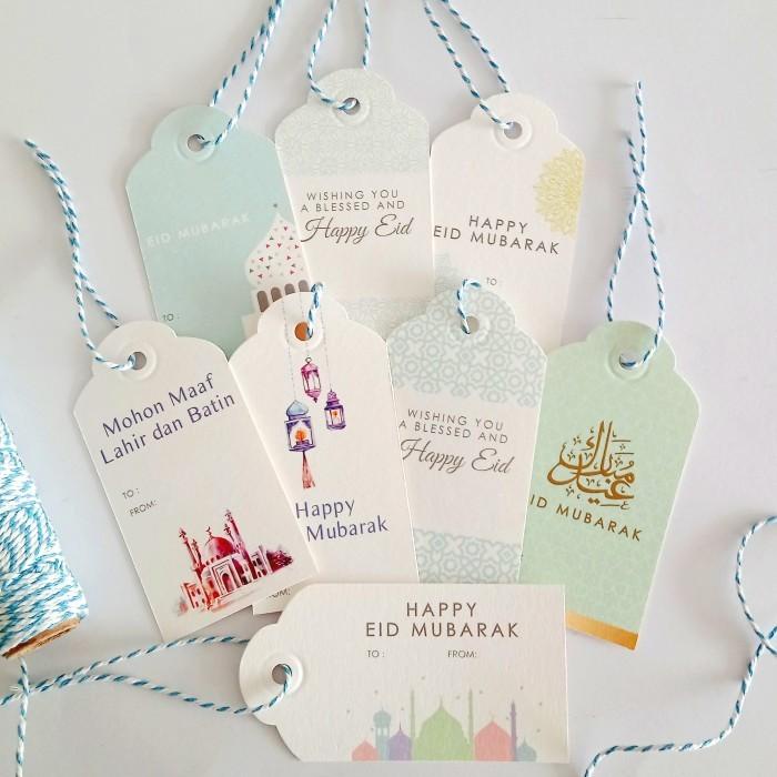 Jual Gift Tag Lebaran Hari Raya Hang Tag / Kartu Ucapan Lebaran 054 ...