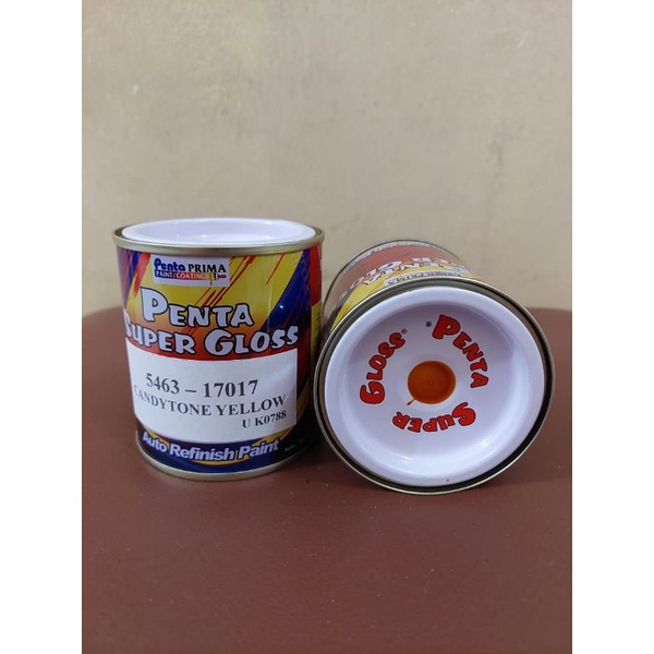 Jual cat duco penta nc candytone yellow super gloss / candytone kuning ...