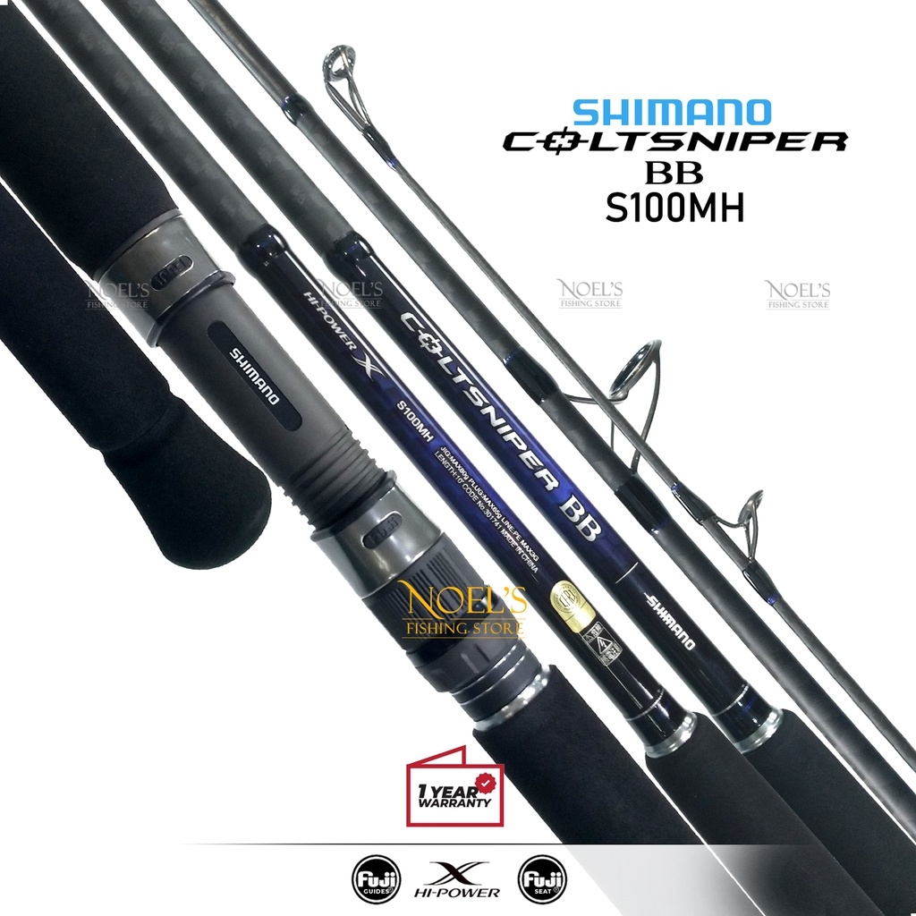 Jual Joran SHIMANO COLTSNIPER BB | Fuji SiC + Seat | Popping Pasiran Casting [2021] | Shopee ...
