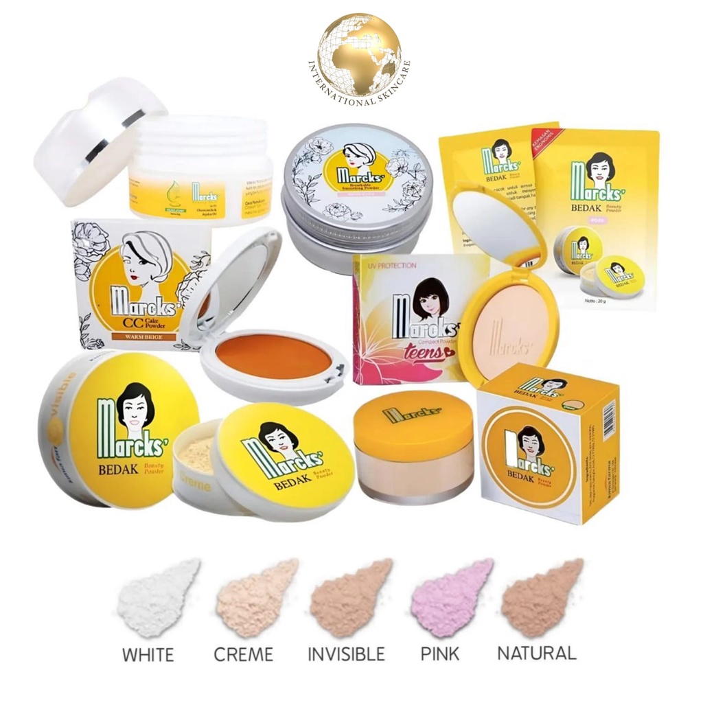 Jual Marcks Teens Compact Loose Powder CC Powder Moisturizer Active ...