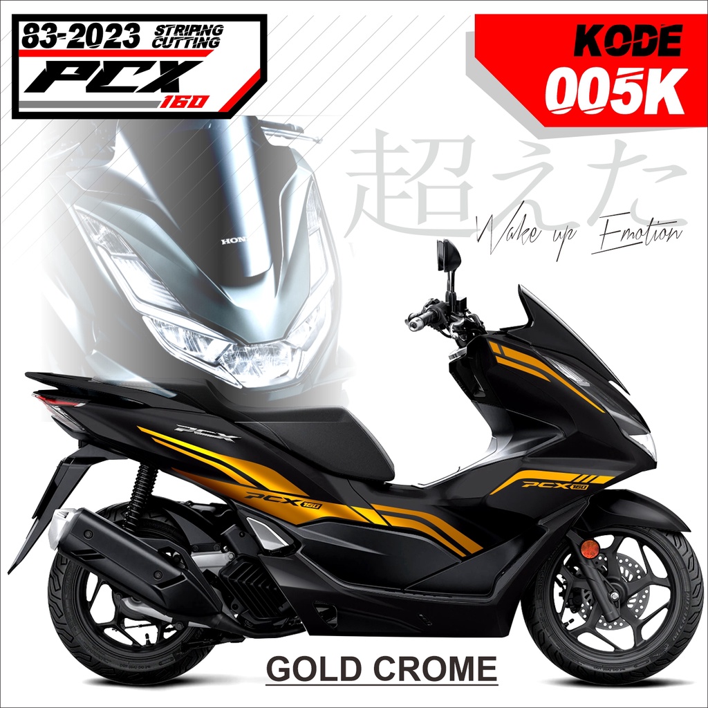 Jual Sticker Striping lis cutting HONDA PCX ALL NEW 160 HONDA PCX 160 ...