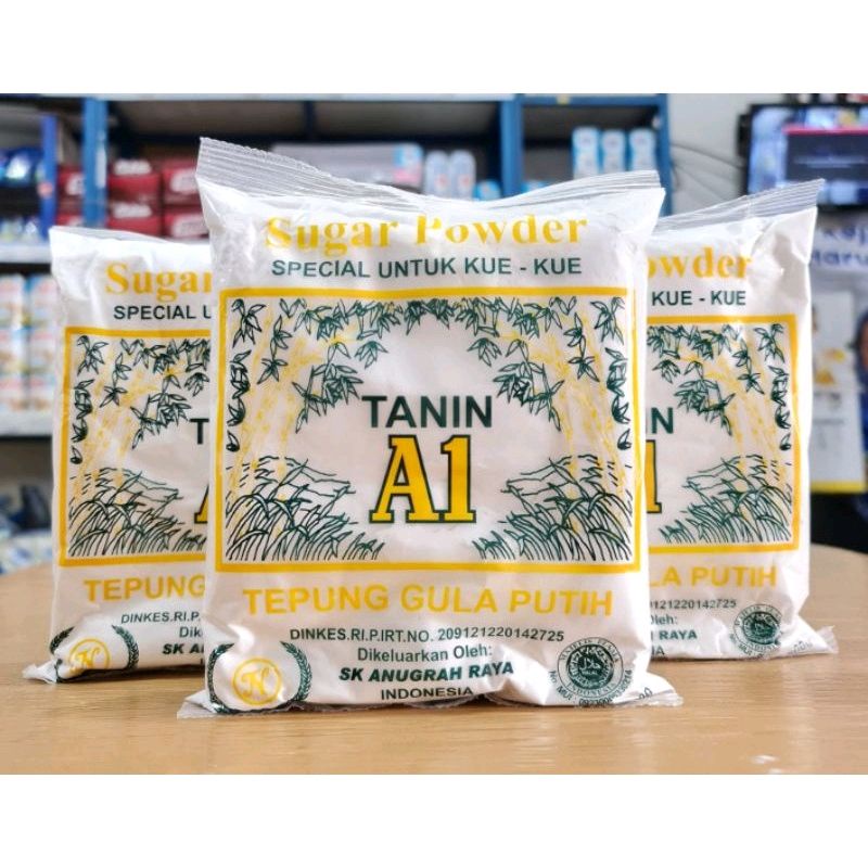 Jual Tepung Gula Tanin A1 500gr/Gula Halus Tanin A1/Sugar Powder 500gr ...