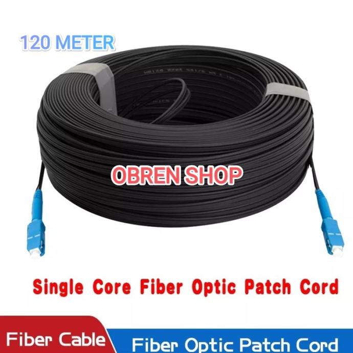 Jual Kabel Fo Fiber Optic Sc - Sc Single Mode 120 Meter Netline ...