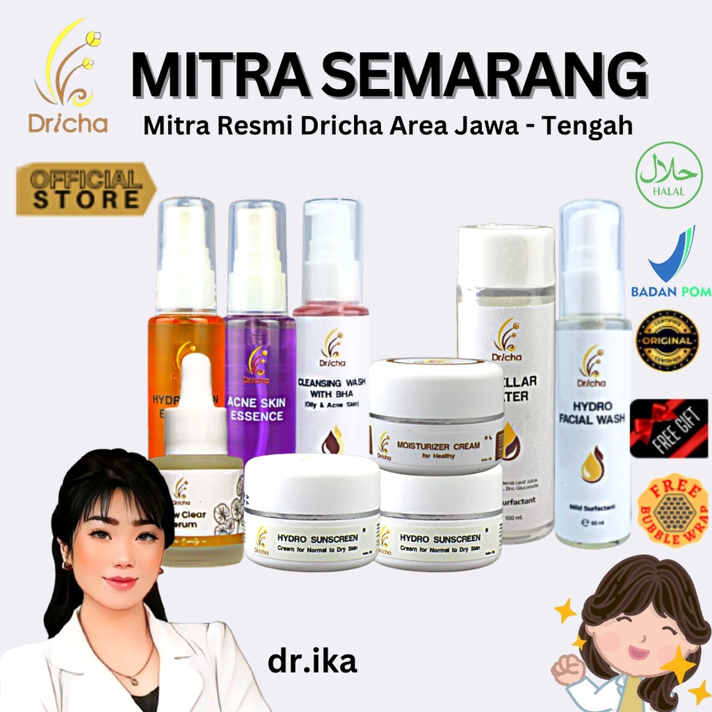 Jual DRICHA by DR. IKA SKINCARE HALAL BPOM | Shopee Indonesia