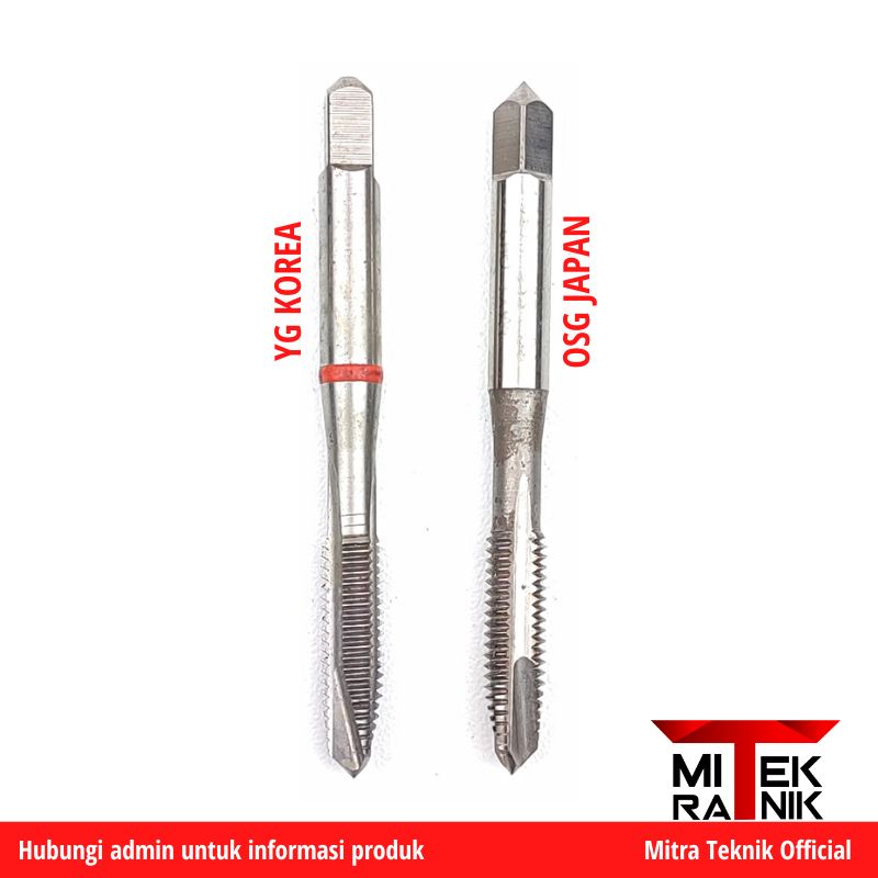 Jual Tap M6 x 1 YG OSG Pembuat Drat Tap Baut 10 Flute Lurus | Shopee ...