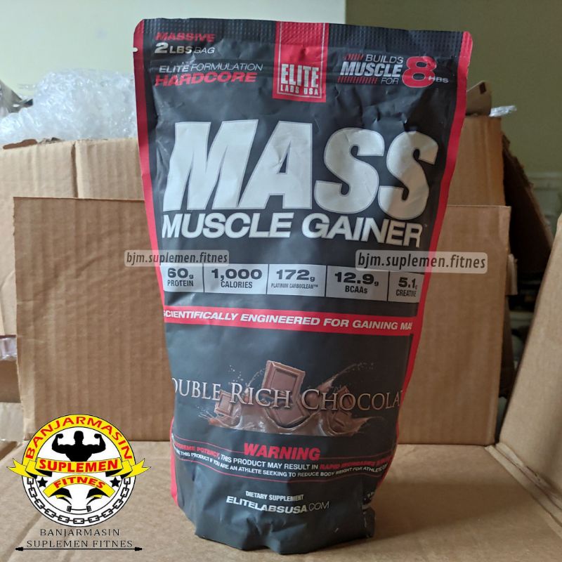 Jual Elite Labs Mass Muscle Gainer 2 lbs Elitelabs Protein 2lb | Shopee ...