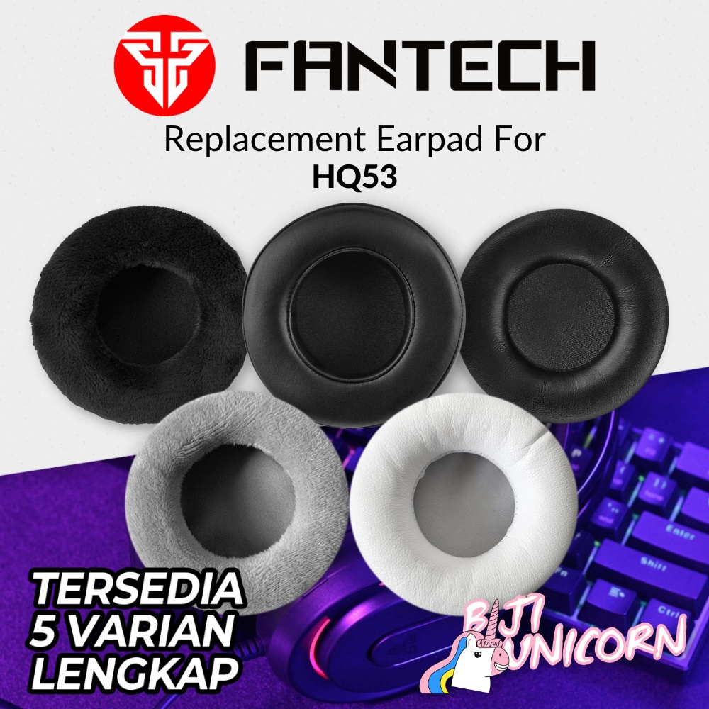 Jual Earcup Earpad Ear Cushion Fantech HQ53 HQ 53 HQ-53 Busa Bantalan ...