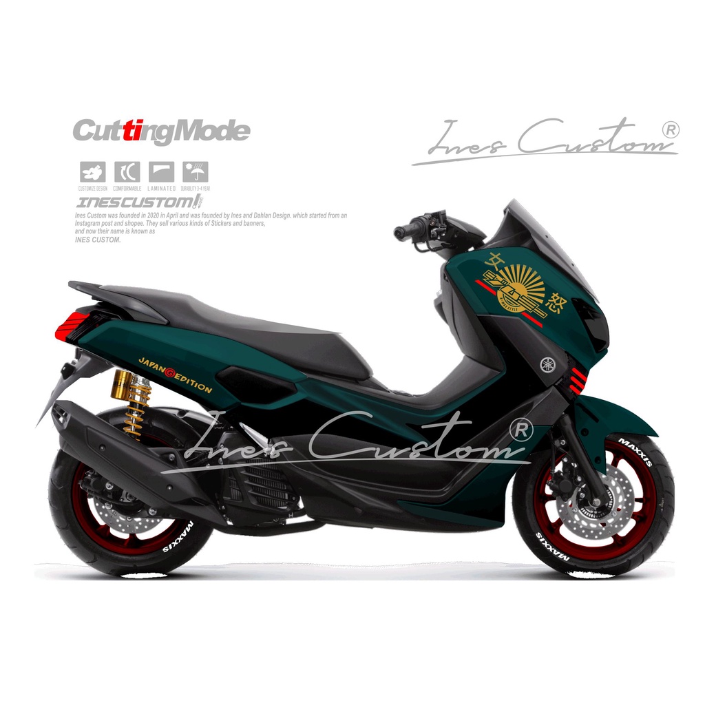 Jual CUTTING NMAX STIKER NMAX JDM STYLE | Shopee Indonesia