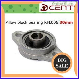 Jual parts Pillow block KFL006 bearing insert bearing shaft support ...