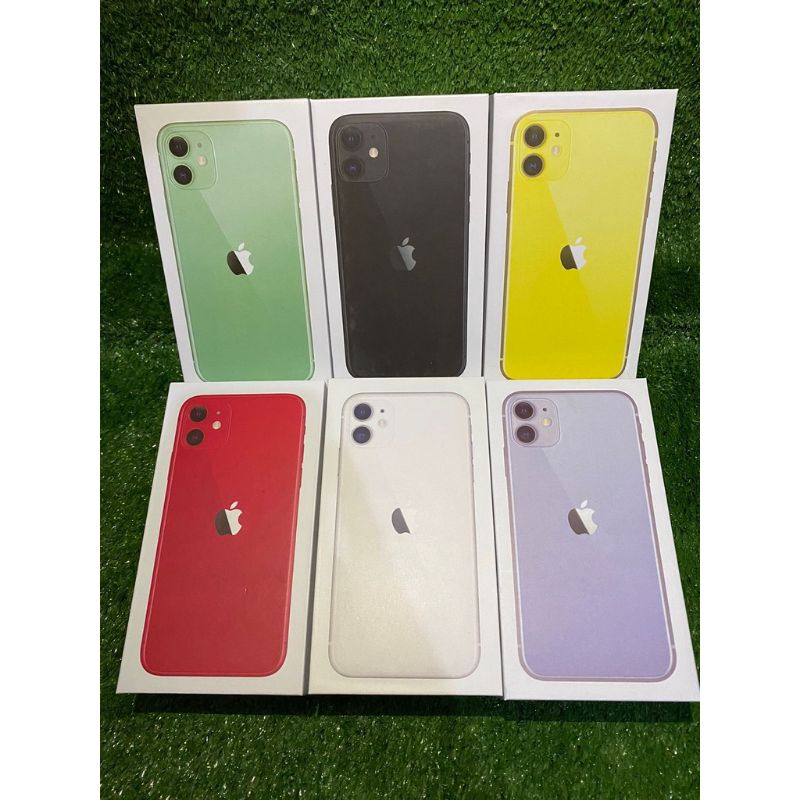 Jual DUS BOX KOTAK KOSONG IP 11 ALL COLOR (TANPA ACC) | Shopee Indonesia