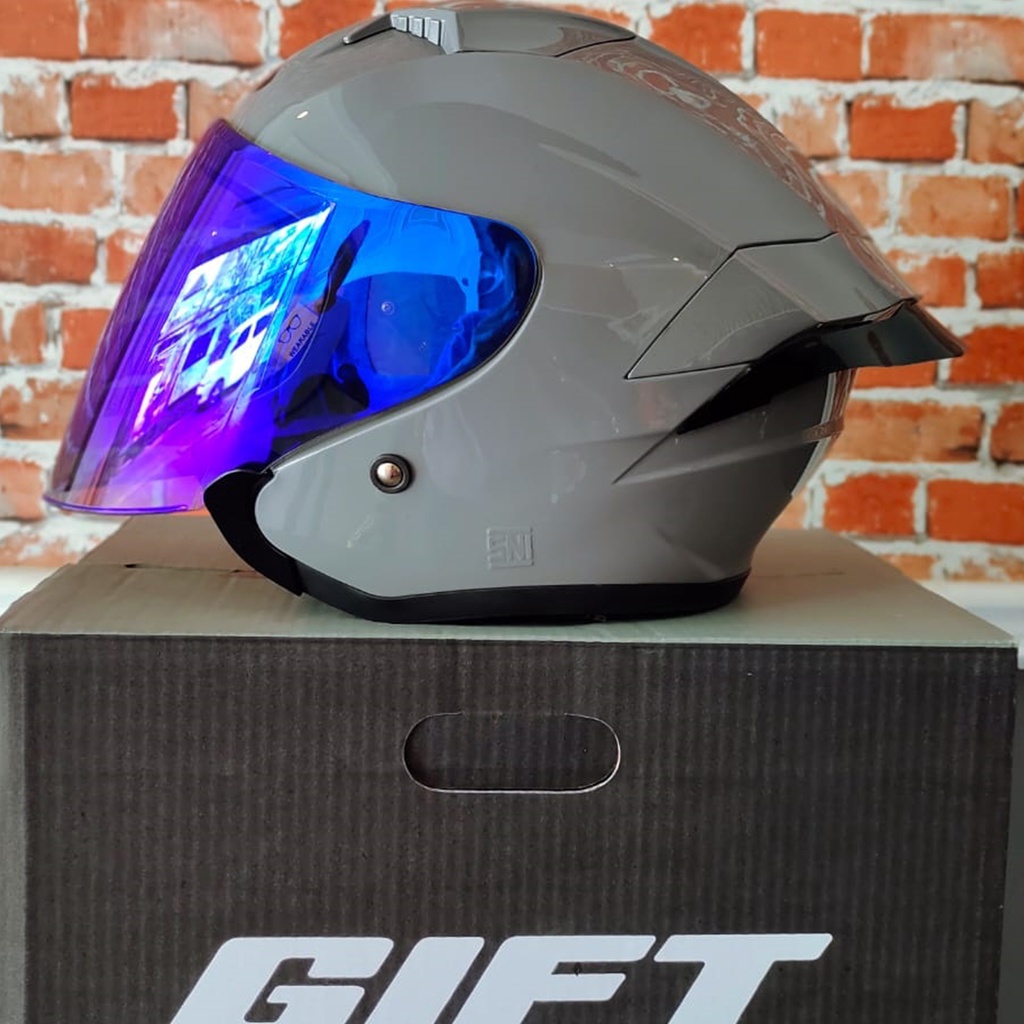 Jual HELM GIFT SARGON HELM KEKINIAN DEWASA SOLID | Shopee Indonesia